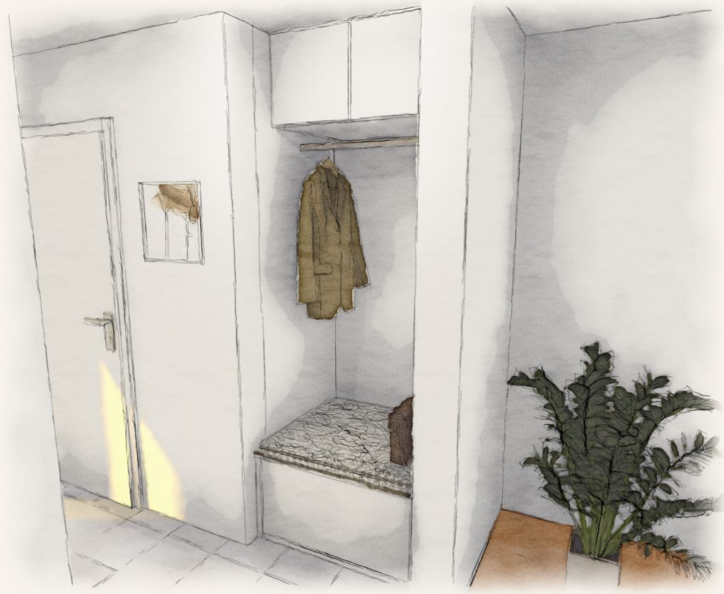 Moderne Garderobe | Maßgefertigt